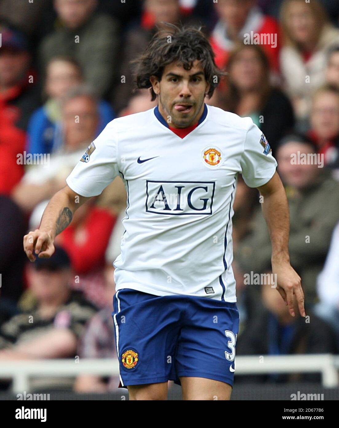 Carlos tevez manchester united football hi-res stock photography and ...