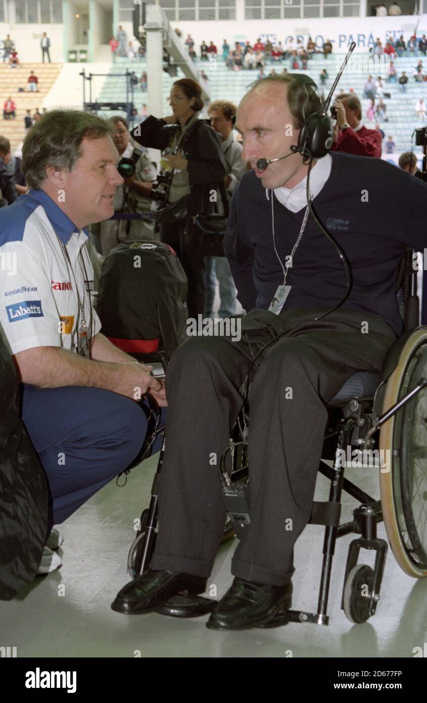 Frank williams patrick head hi-res stock photography and images - Alamy