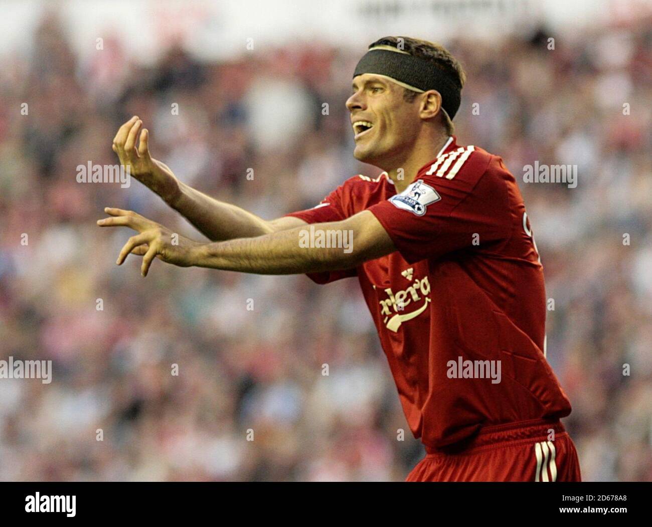 Jamie Carragher, Liverpool Stock Photo - Alamy