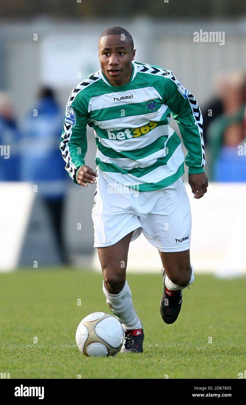 Jonathan D'Laryea, Northwich Victoria Stock Photo - Alamy