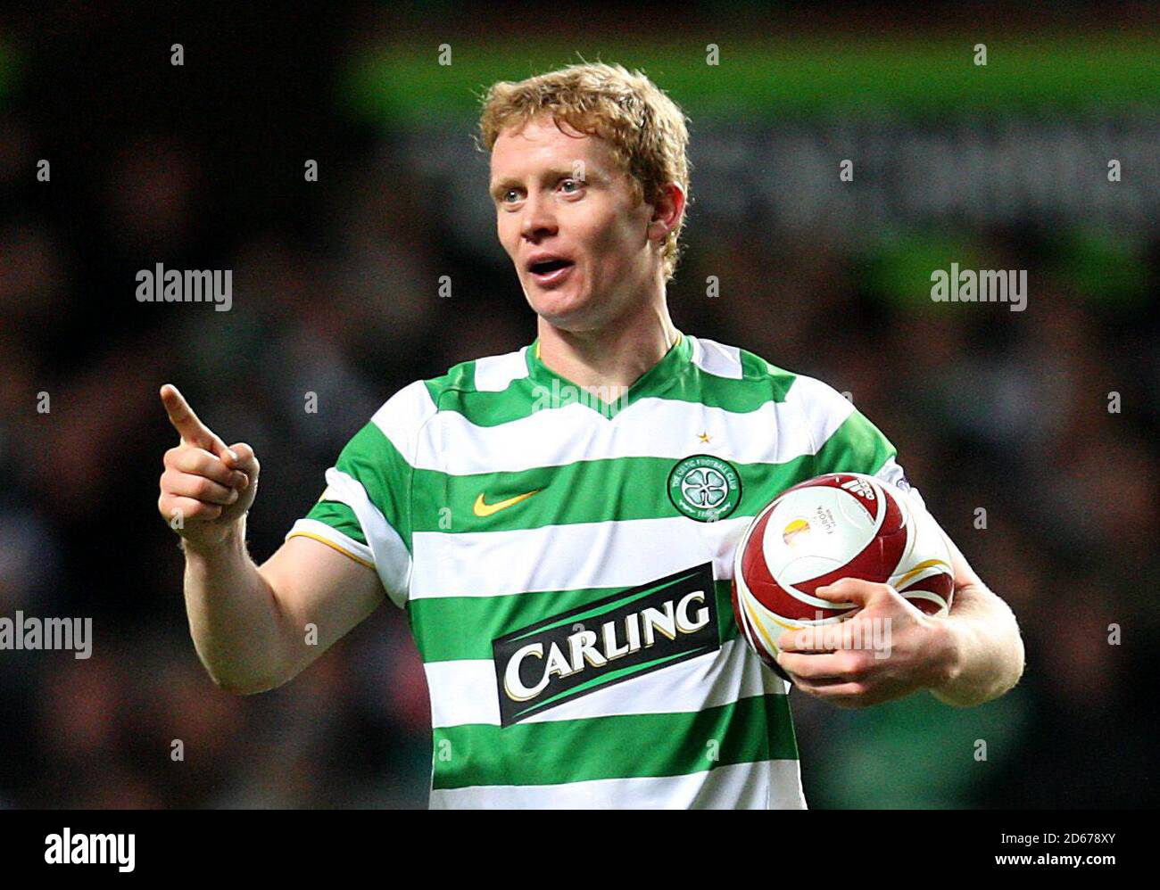 Scored free kick hi-res stock photography and images - Alamy