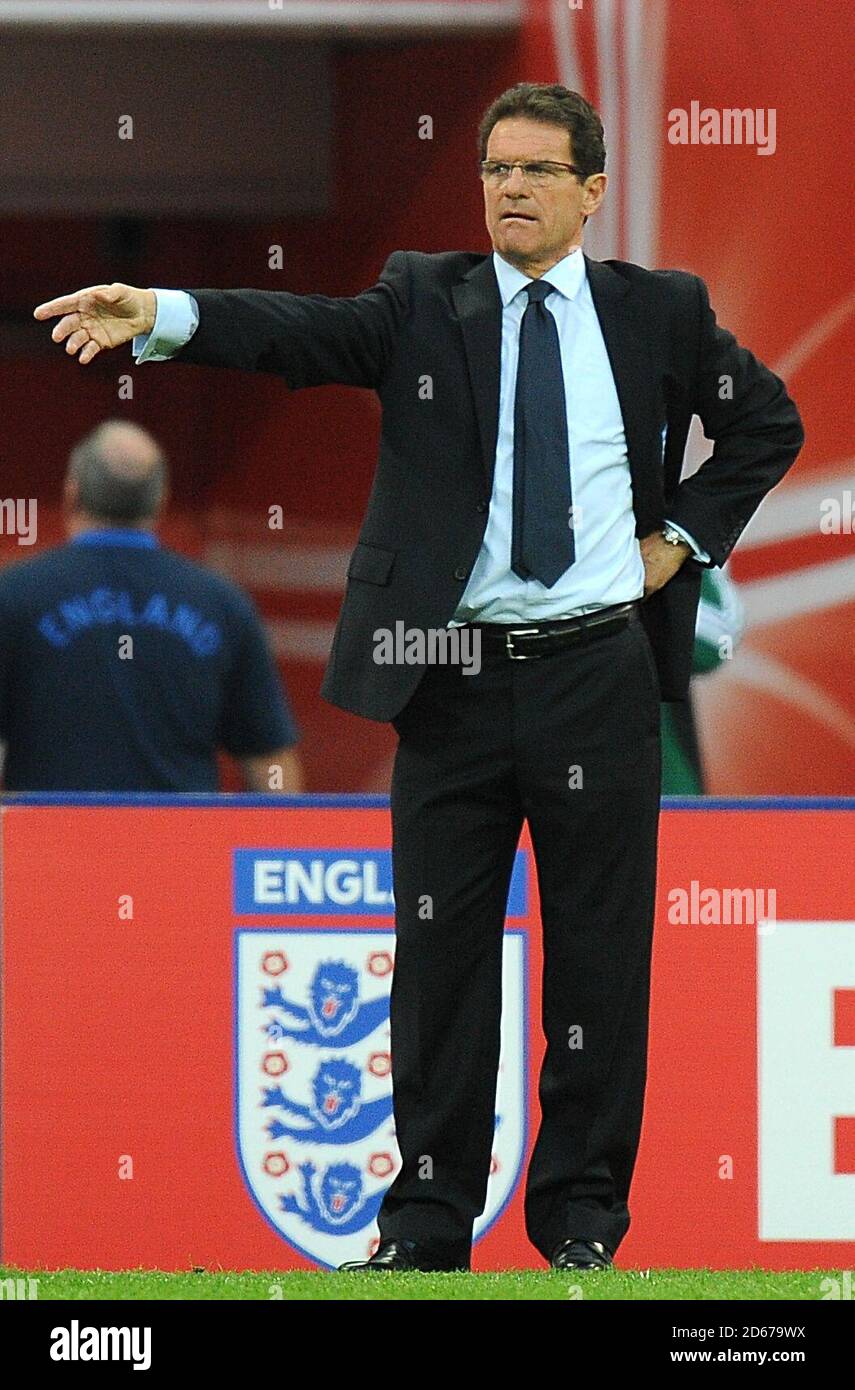 Fabio capello england hi-res stock photography and images - Alamy