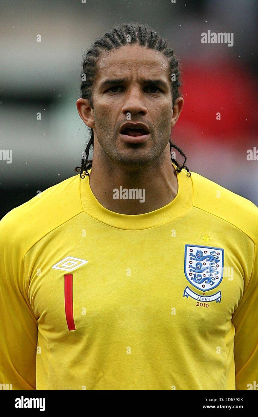 David James, England goalkeeper Stock Photo - Alamy