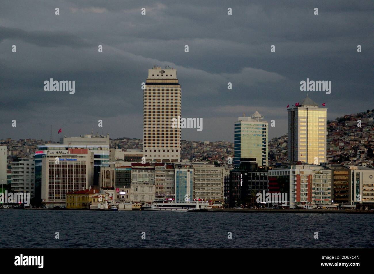 Buildings in downtown Konak, Izmir, Turkey Stock Photo - Alamy