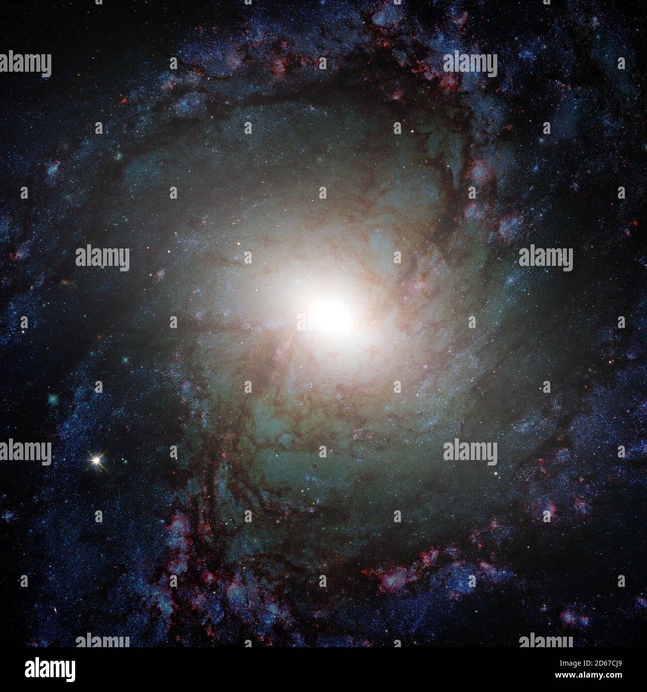 Abstract space background. Elements of this image furnished by NASA ...