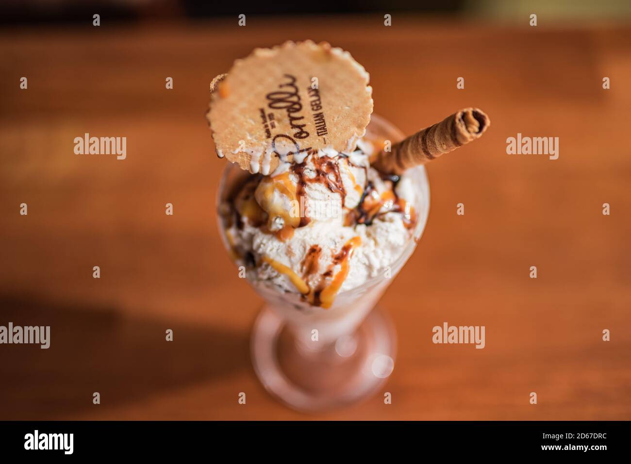 Italian delicious gelato ice cream Stock Photo - Alamy