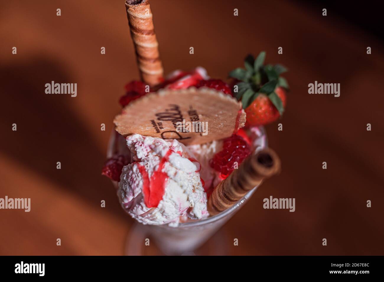 Italian delicious gelato ice cream Stock Photo - Alamy