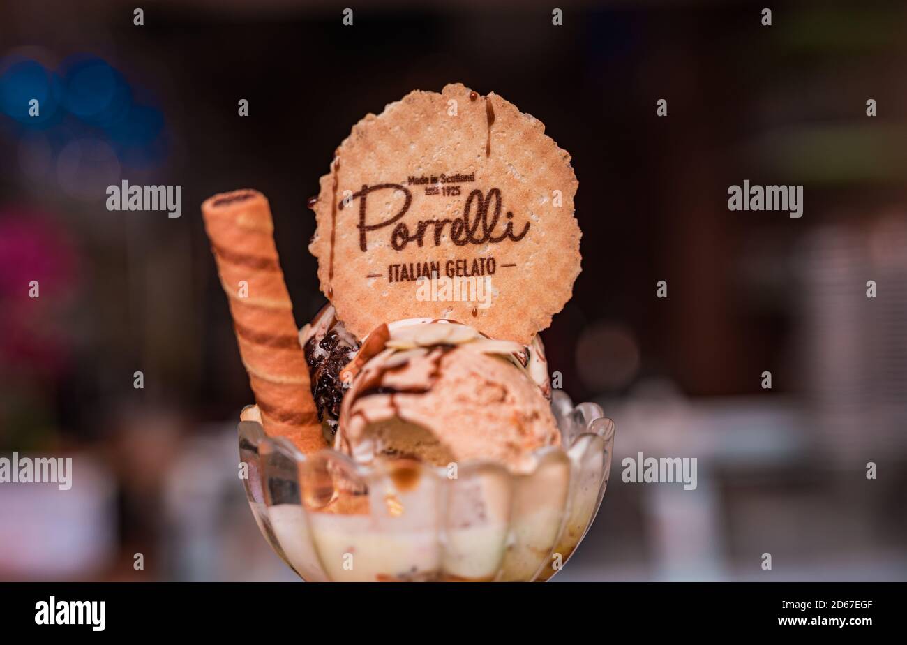Italian delicious gelato ice cream Stock Photo - Alamy