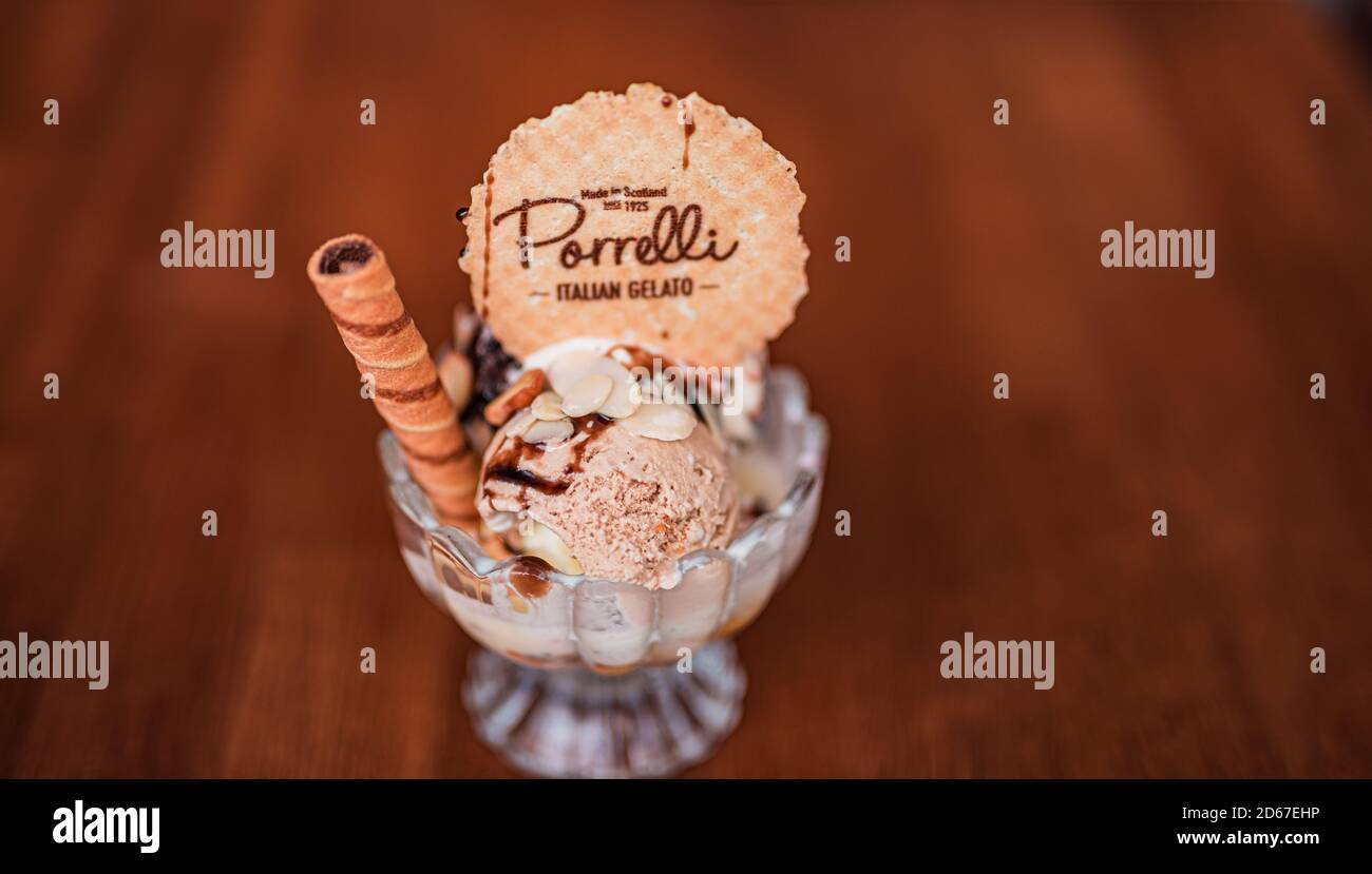 Italian delicious gelato ice cream Stock Photo - Alamy