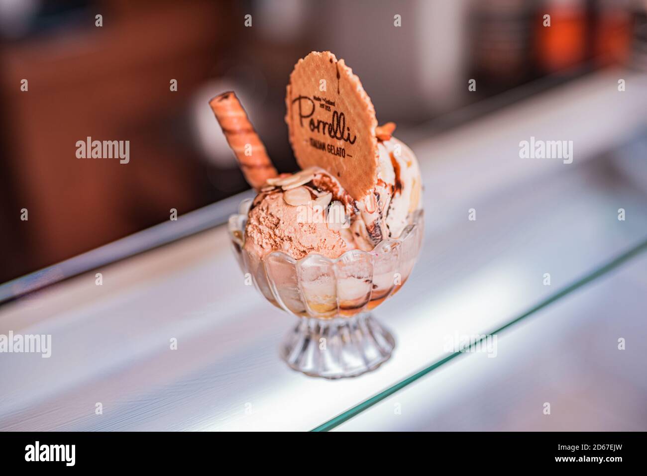 Italian delicious gelato ice cream Stock Photo - Alamy