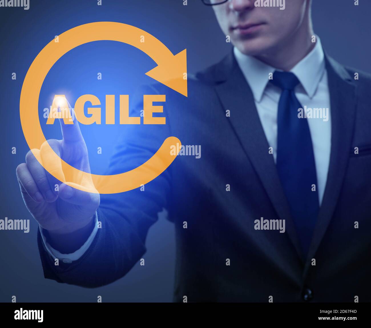 The concept of agile software development Stock Photo - Alamy
