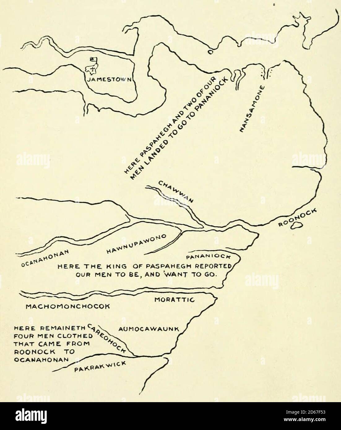 Old north carolina map hi-res stock photography and images - Alamy