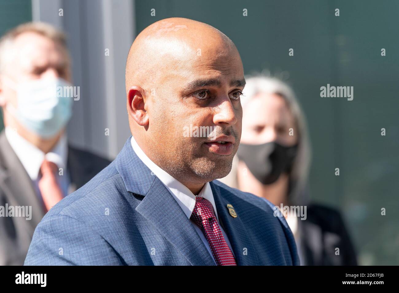 New York, United States. 14th Oct, 2020. Deputy Special Agent-in-Charge ...