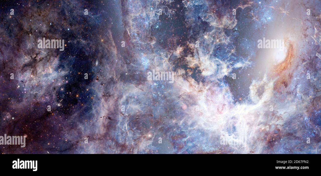 Abstract space background. Elements of this image furnished by NASA ...