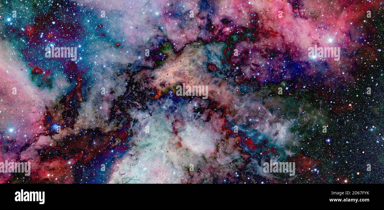 Abstract space background. Elements of this image furnished by NASA ...