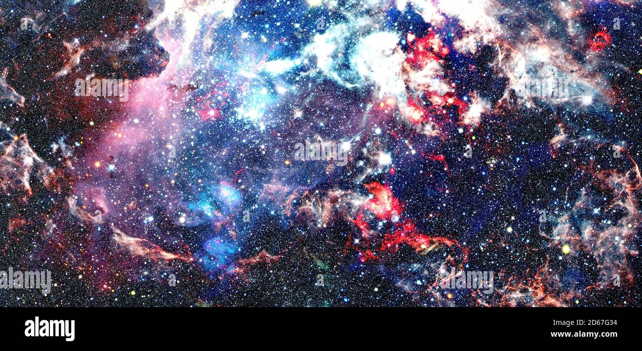 Abstract space background. Elements of this image furnished by NASA ...