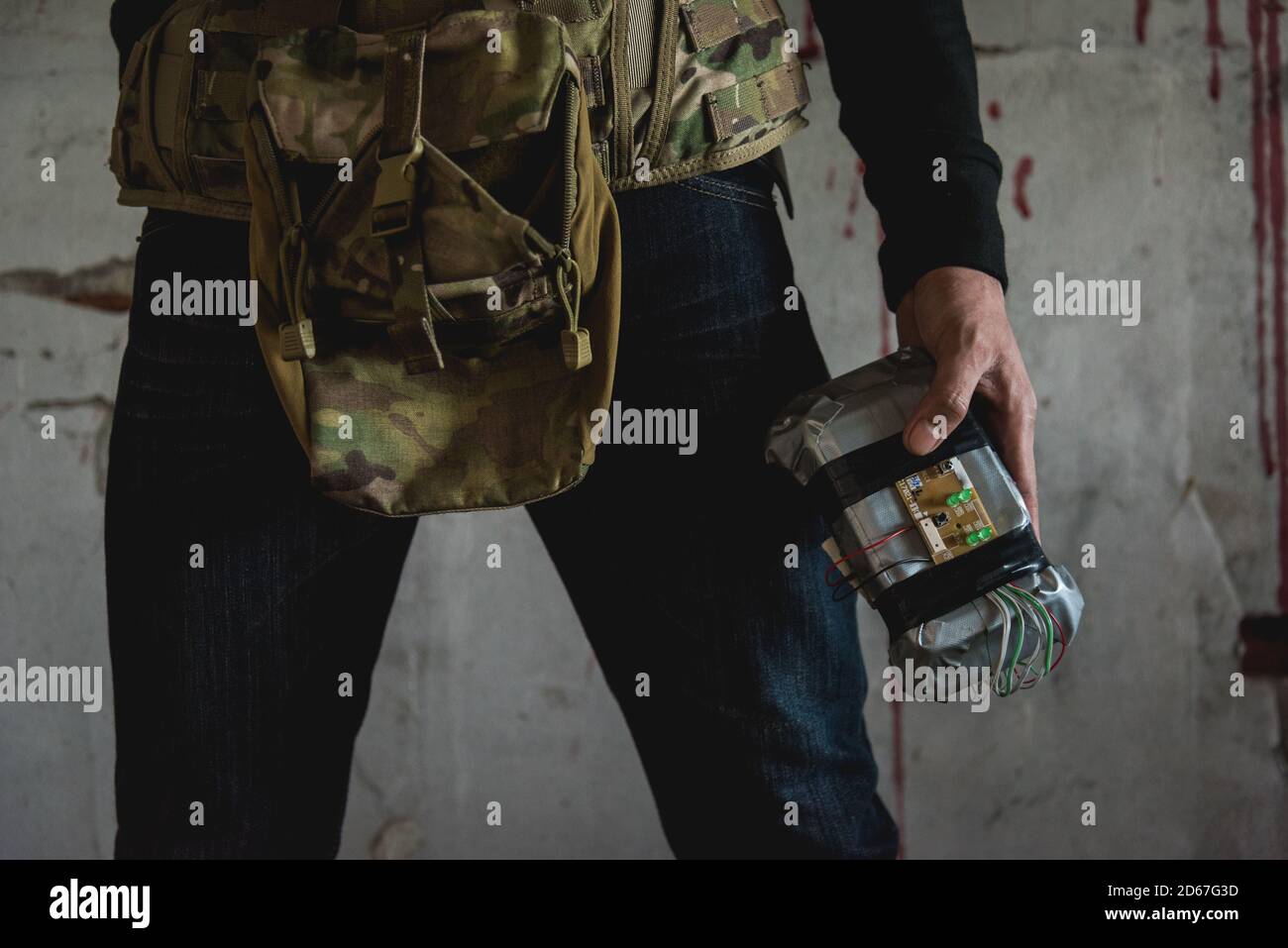 Heavily armed police officer hi-res stock photography and images - Alamy