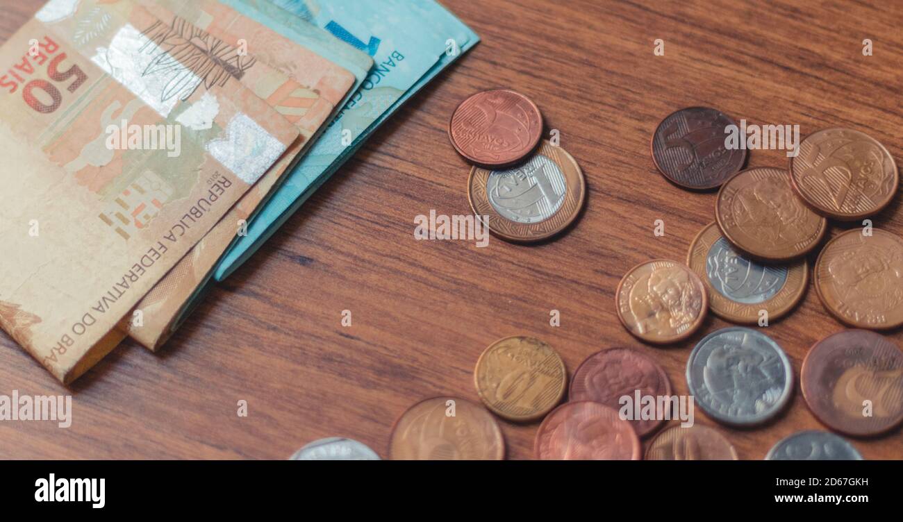 Brazil coin money hi-res stock photography and images - Alamy