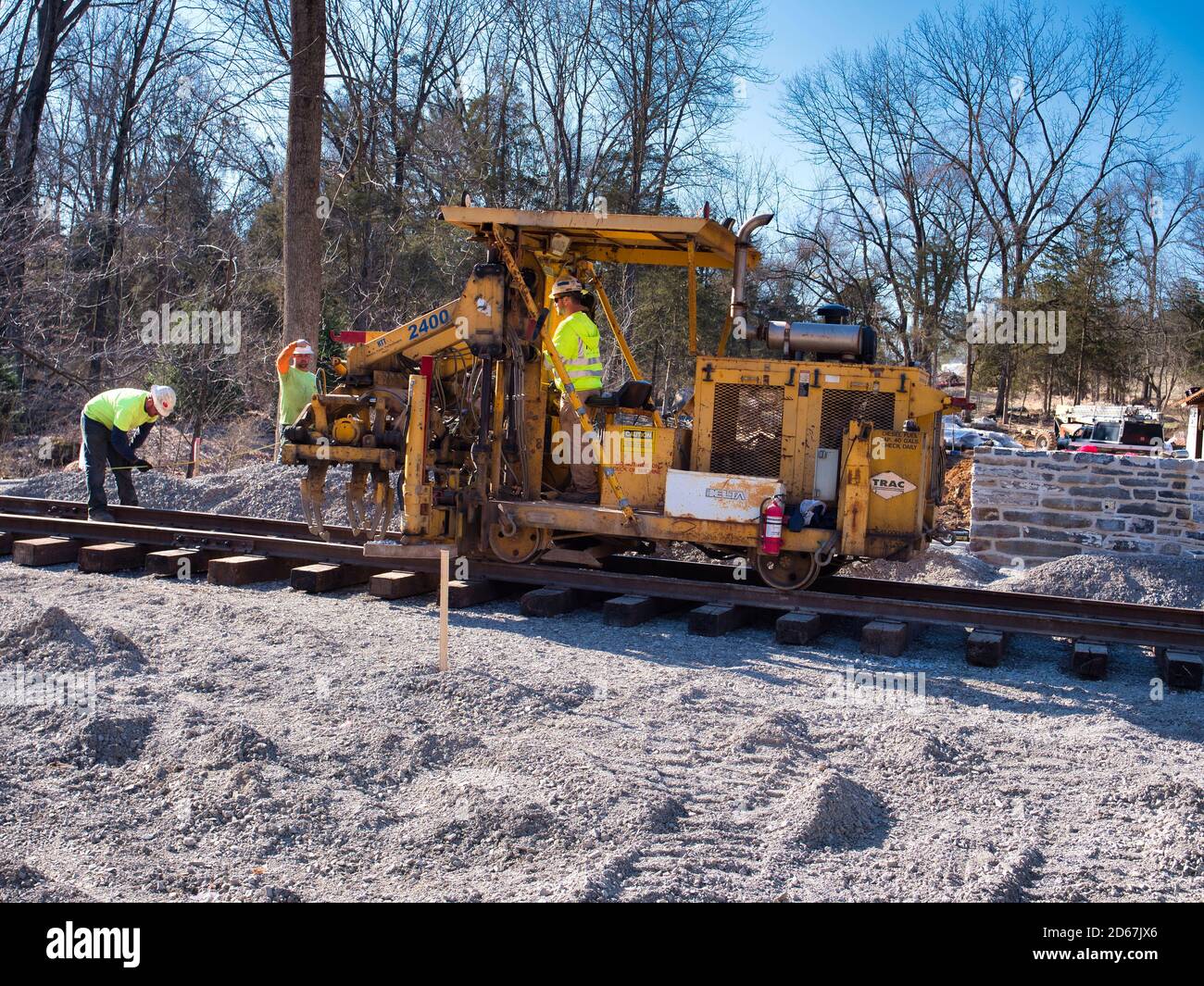 Elizabethtown, Pennsylvania, March 2020 - Restoring an Old Railroad ...