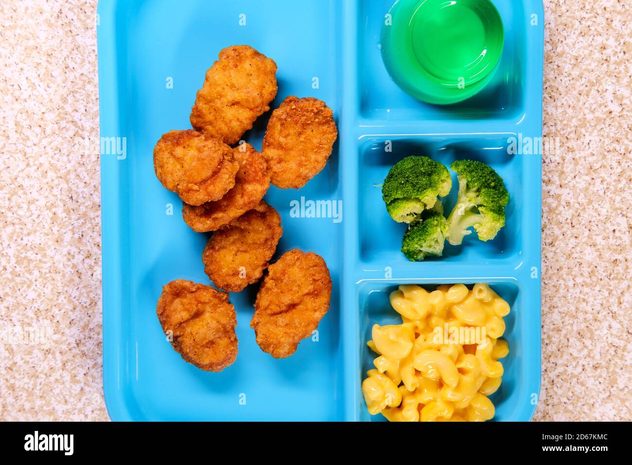 Chicken Nuggets School Lunch