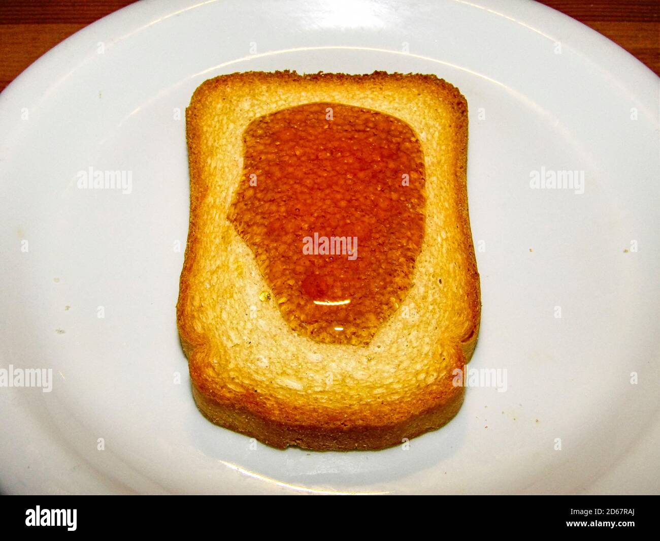 Greek Friganies Barley Rusk with Honey Stock Photo - Alamy