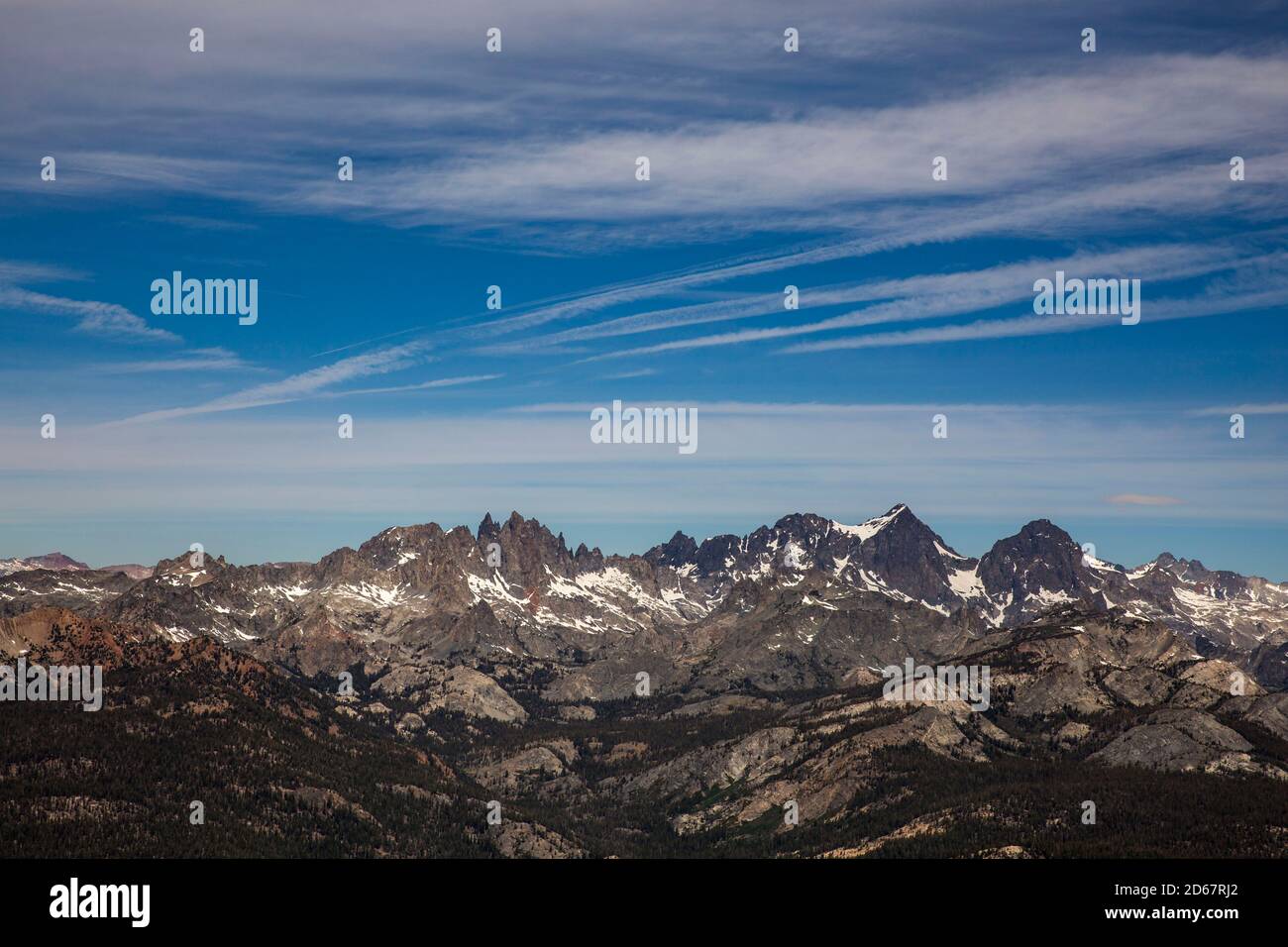 Minarets From Mammoth Summit