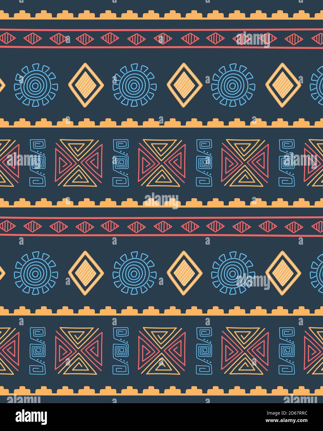 ethnic handmade, background cultural tribal repeating pattern ...