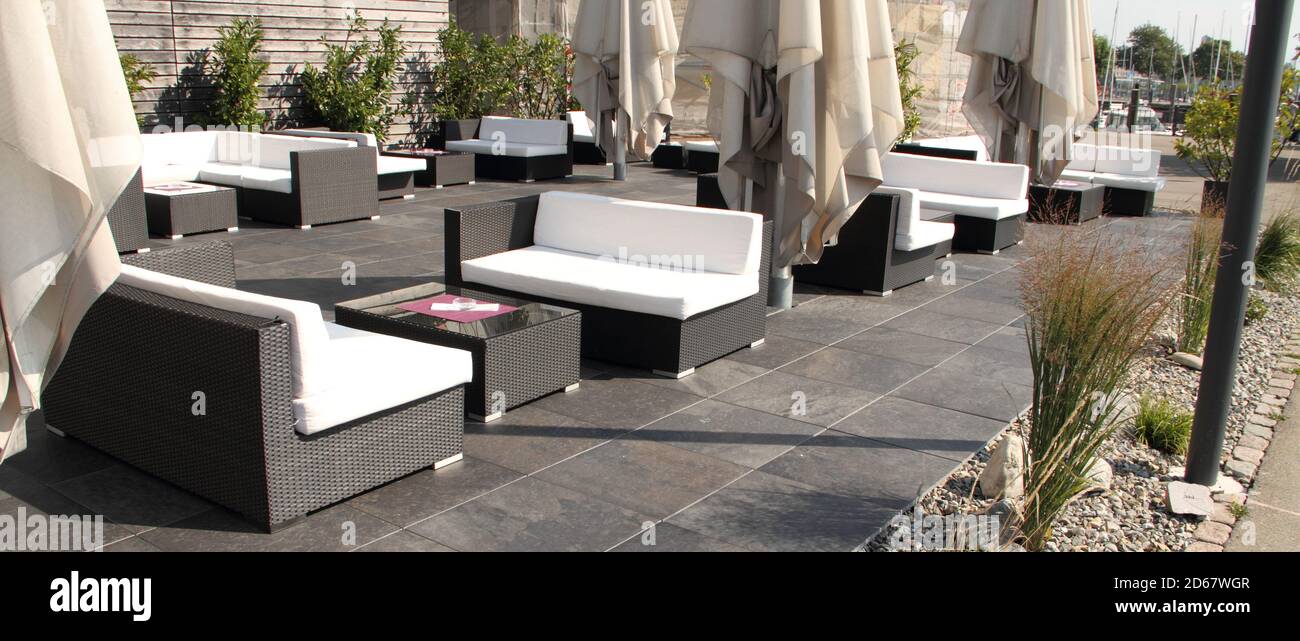 Interior design beautiful terrace lounge hi-res stock photography and ...