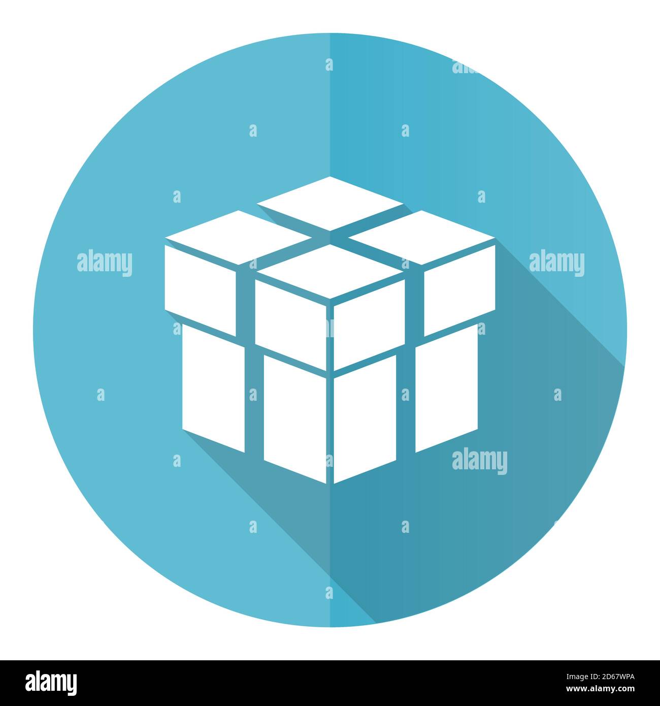 Round box cargo circle Stock Vector Images - Alamy
