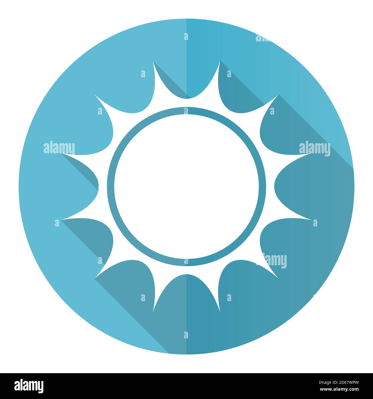Blue circle vector sunburst Cut Out Stock Images & Pictures - Alamy