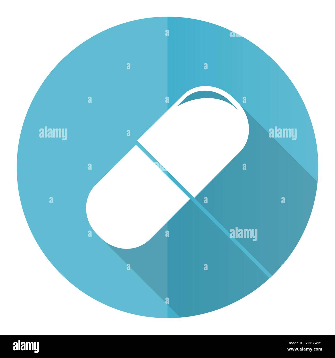 Round blue pill Stock Vector Images - Alamy