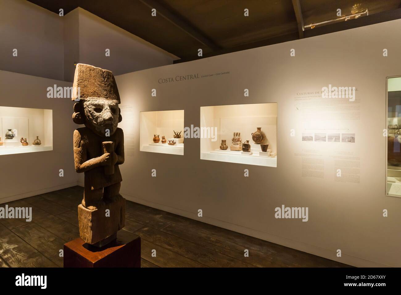 Pre-Columbian gallery of Larco museum, Larco herrera museum, "Museo ...