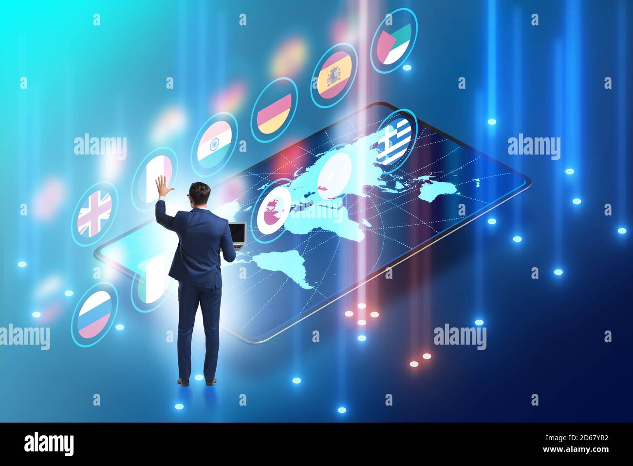 Real time language translation hi-res stock photography and images - Alamy