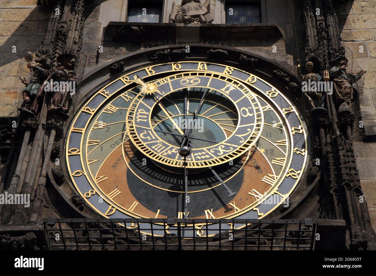 prague clock tower from czech republic Stock Photo - Alamy