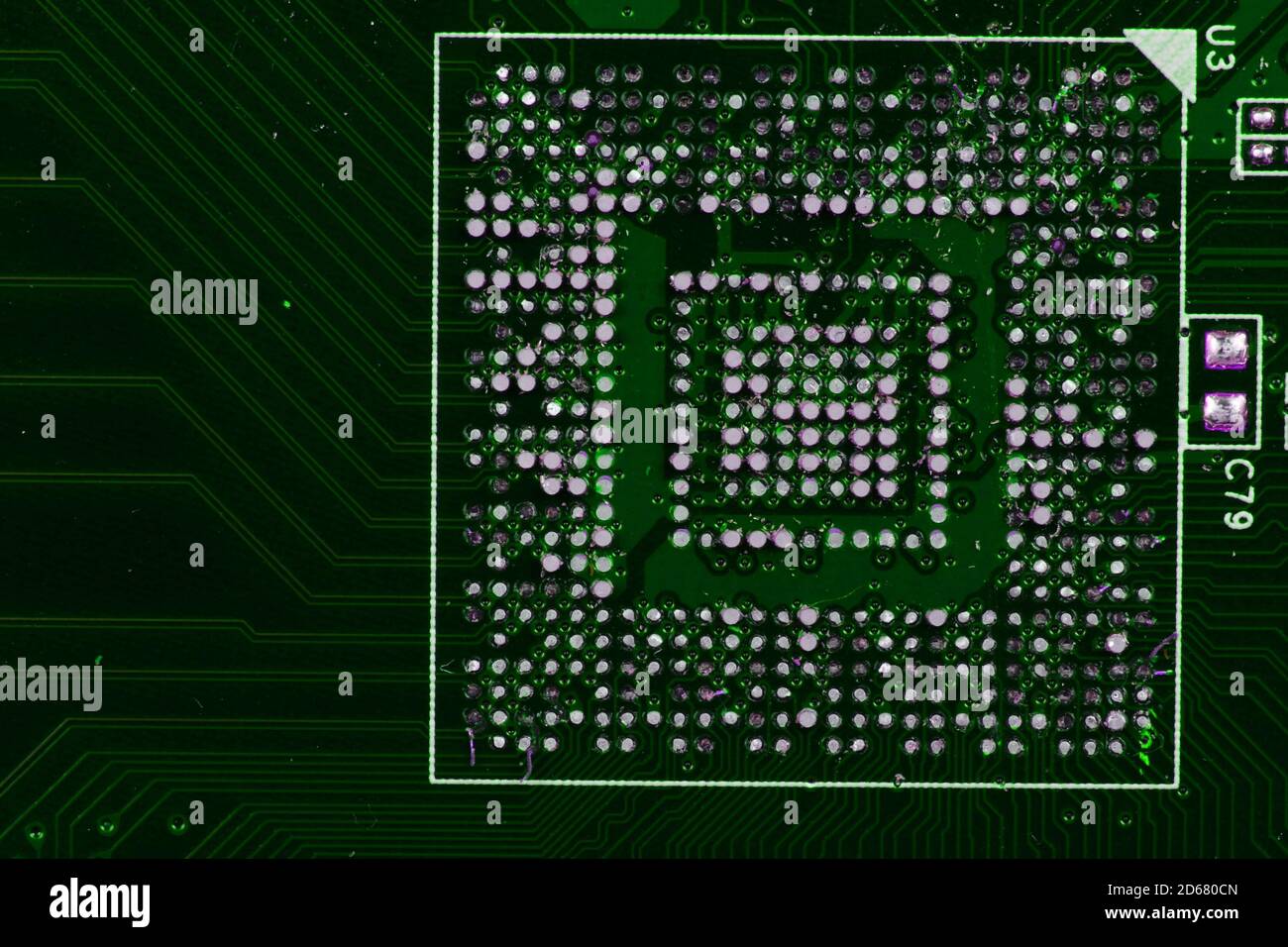 computer chip texture as abstract technology background Stock Photo - Alamy