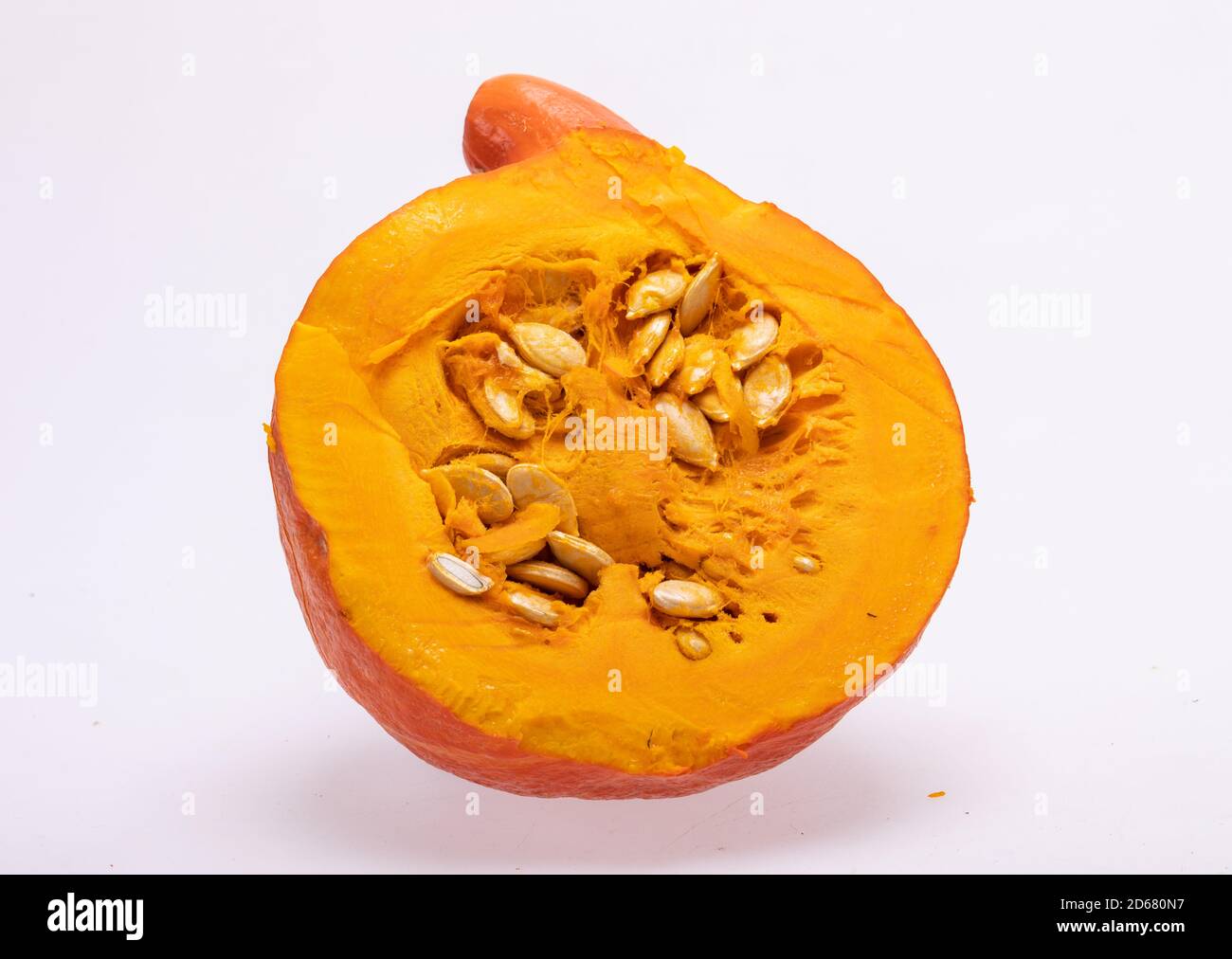 Yellow pumpkin vegetable isolated on white background Stock Photo - Alamy