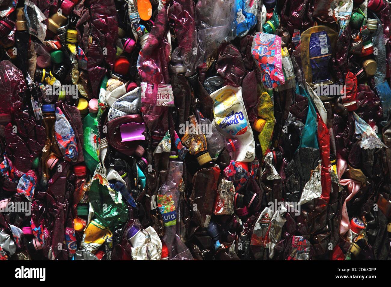 color plastic texture as nice recycle background Stock Photo - Alamy