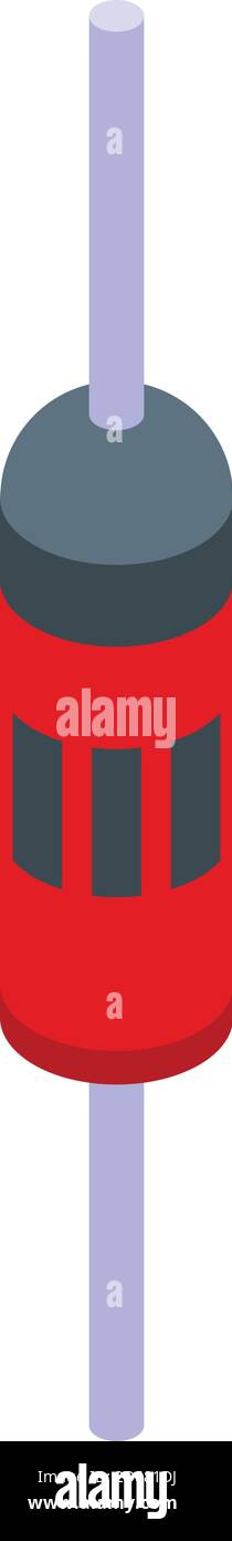 Diode indicator icon, isometric style Stock Vector Image & Art - Alamy