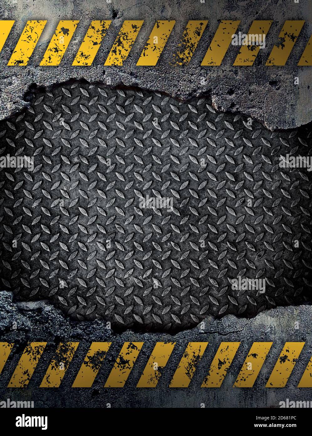 Warning stripes hi-res stock photography and images - Alamy