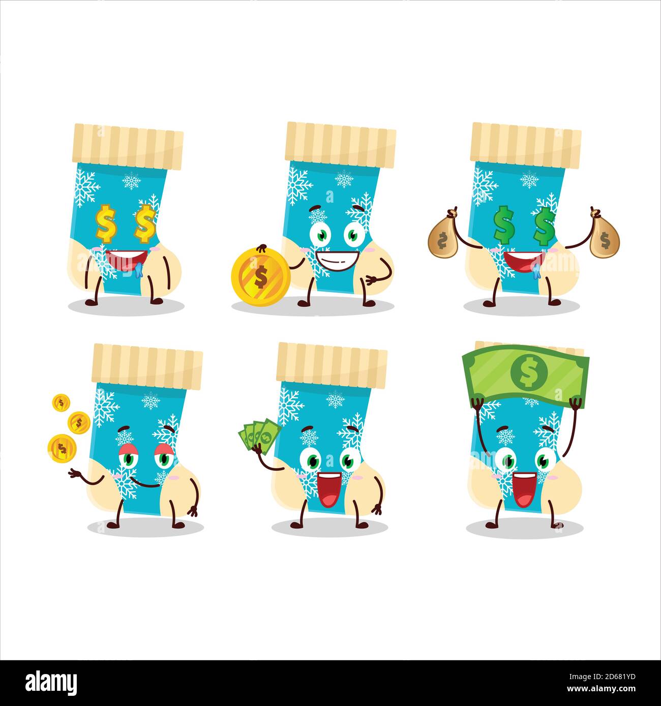 Money socks Stock Vector Images - Alamy