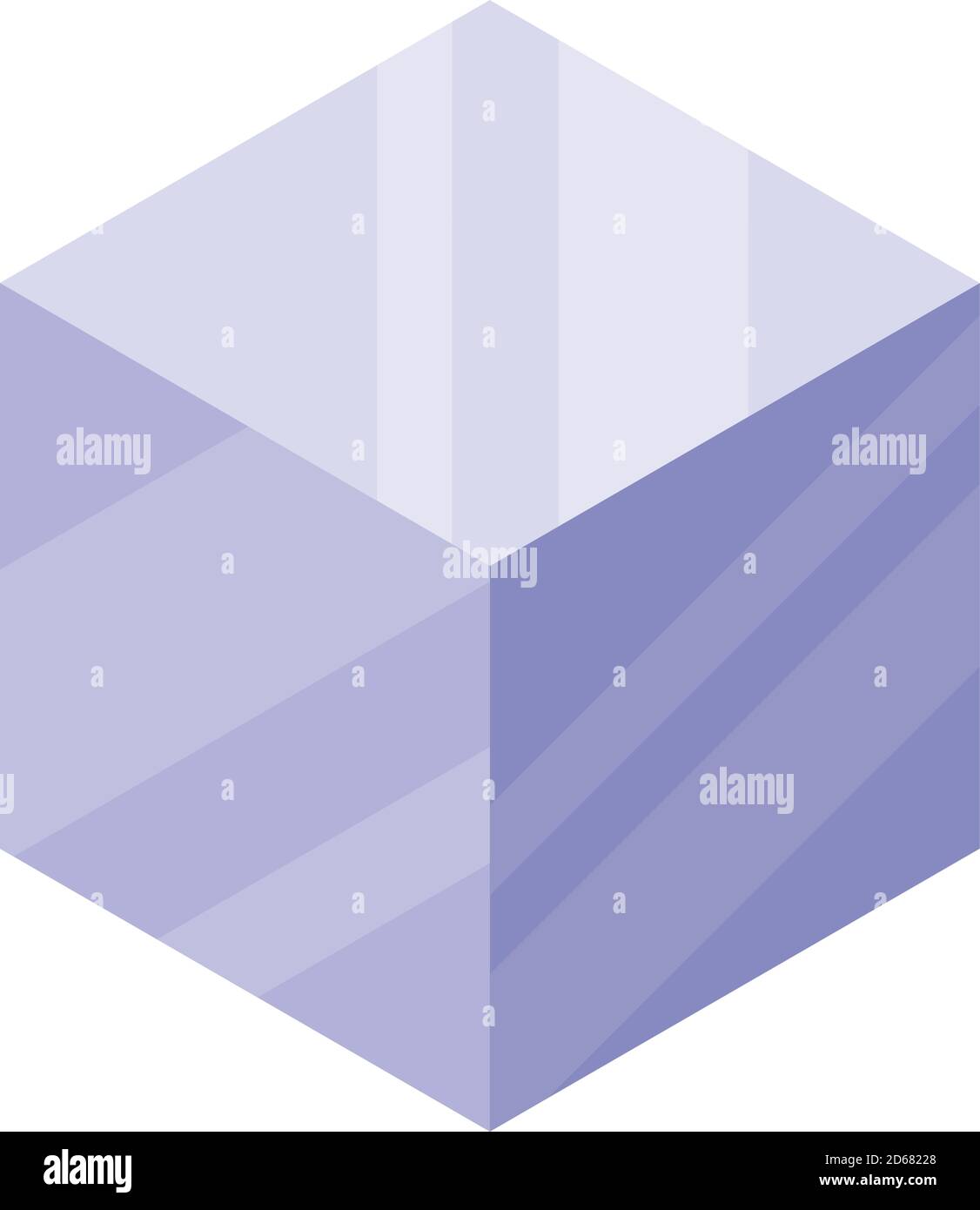 Ice cube icon, isometric style Stock Vector Image & Art - Alamy