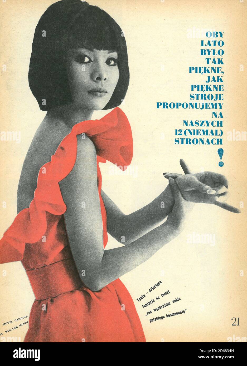 Polska reklama prasowa vintage z lat 60 tych Polish vintage paper ...