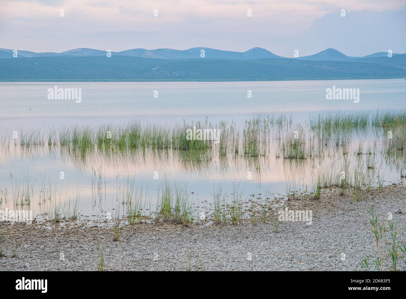 Lake Vrana (Vransko Jezero), Croatia Stock Photo - Alamy