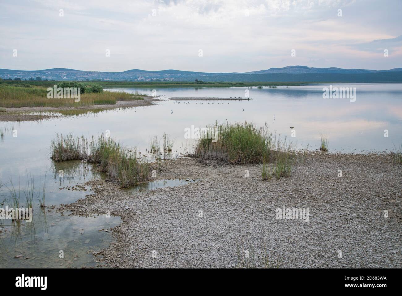 Lake Vrana (Vransko Jezero), Croatia Stock Photo - Alamy