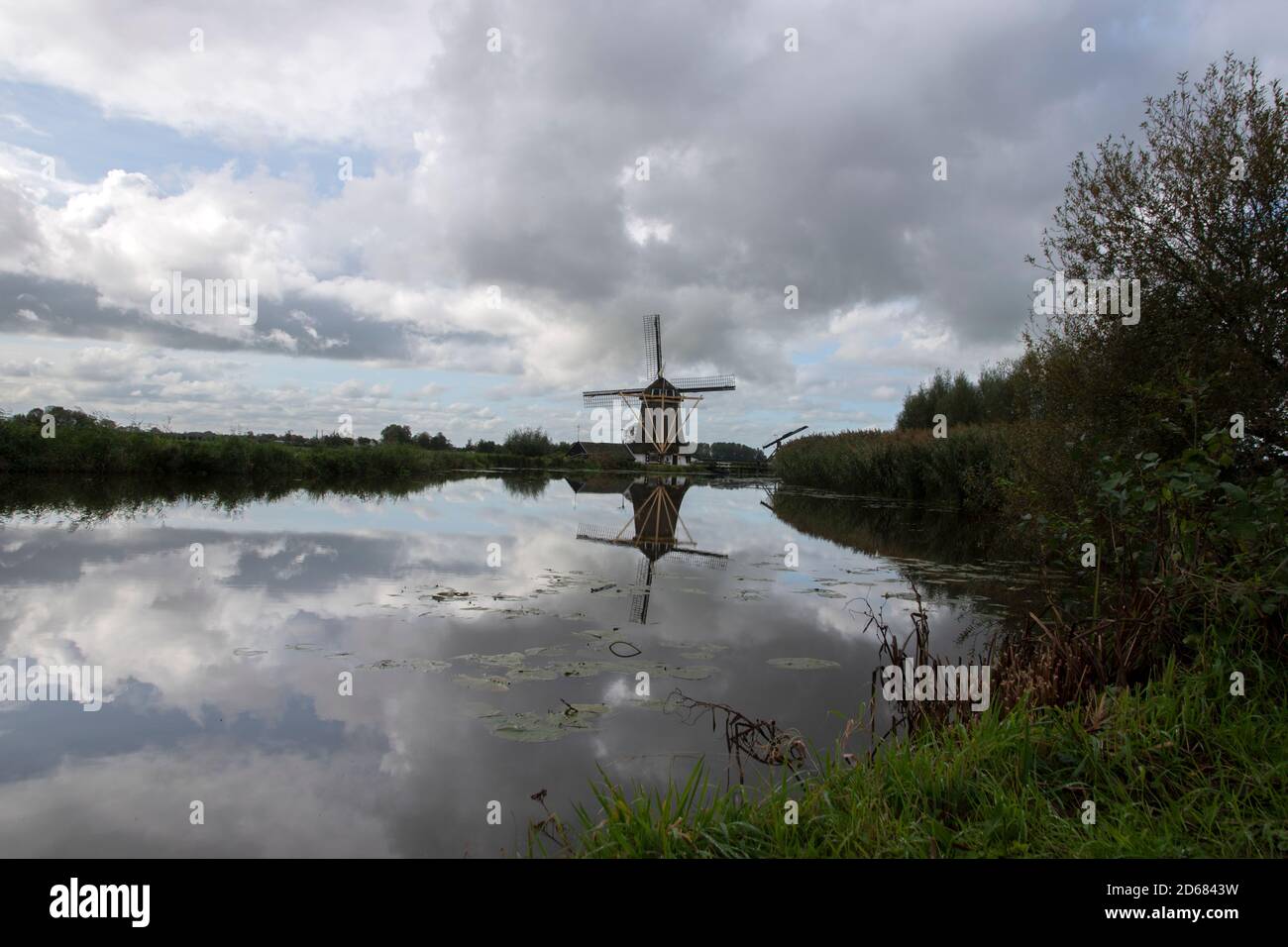 Hoog And Groenland Mill At Loenersloot The Netherlands 12-10-2020 Stock ...
