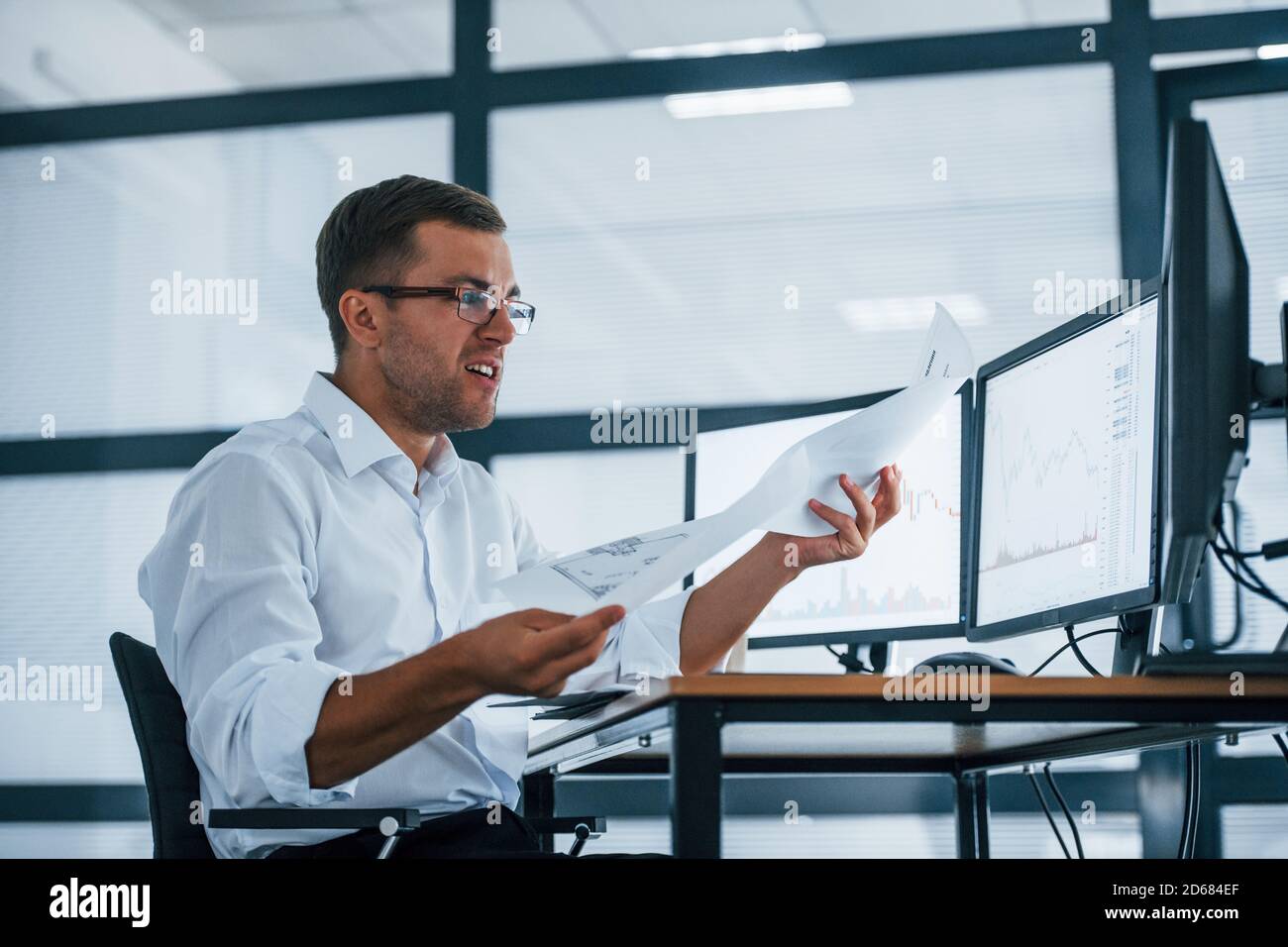 Angry banking hi-res stock photography and images - Alamy