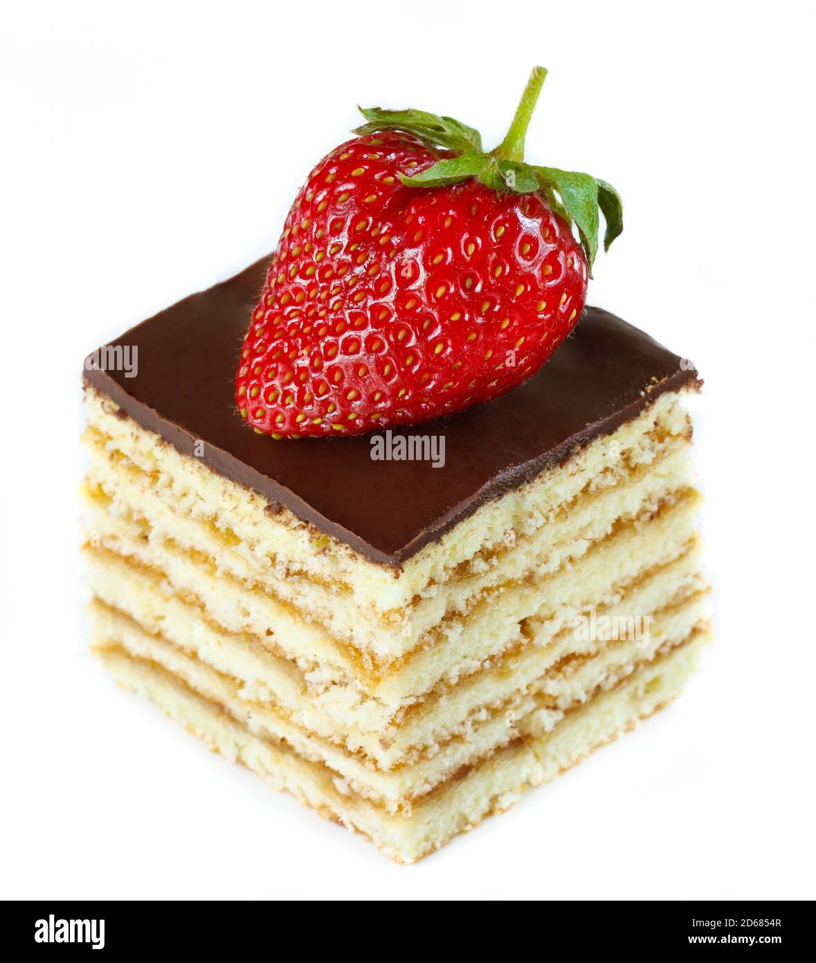 Sweet cakes fruits chocolate Cut Out Stock Images & Pictures - Alamy