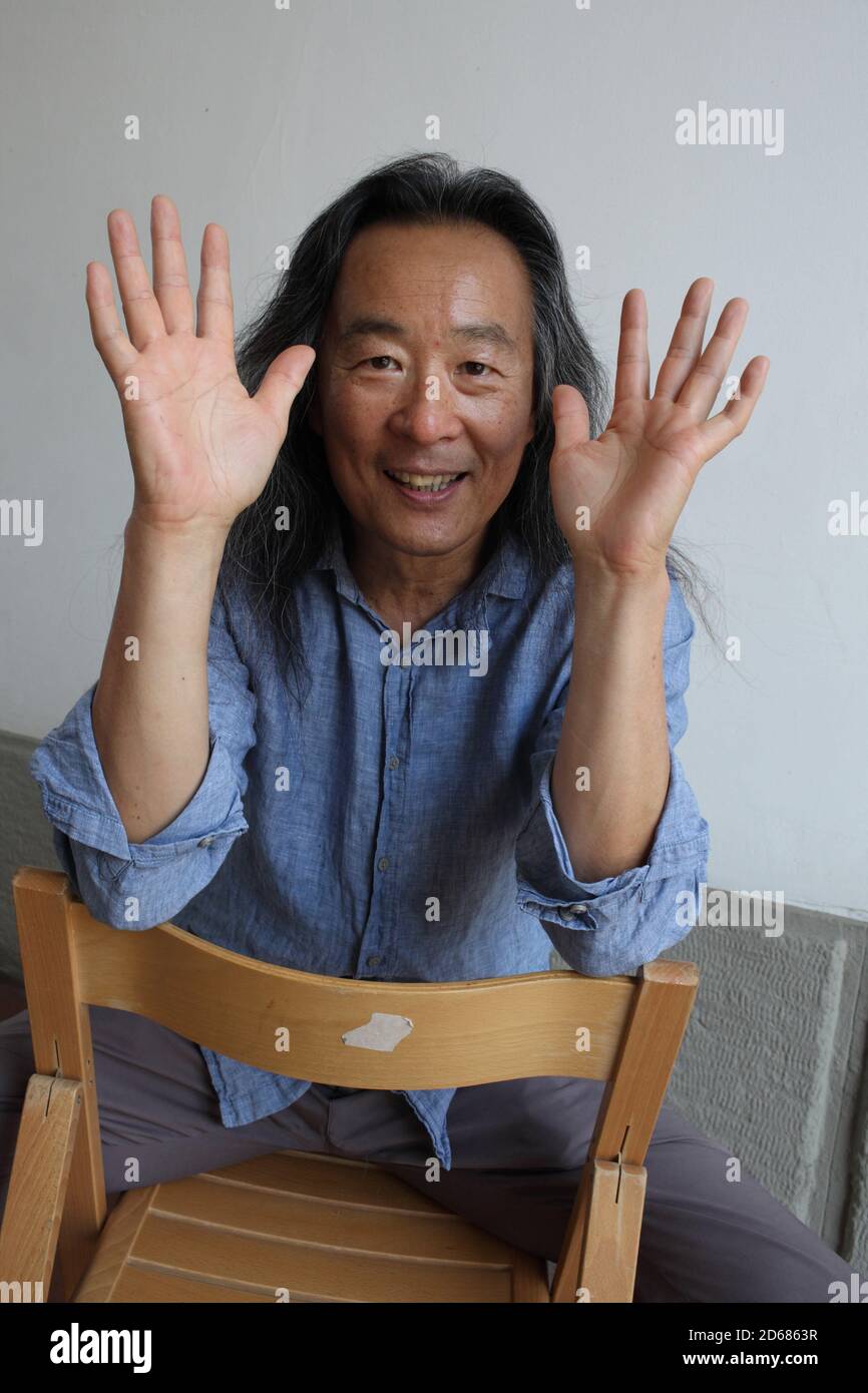Portrait of Yang Lian 12/09/2020 ©Basso CANNARSA/Opale Stock Photo - Alamy