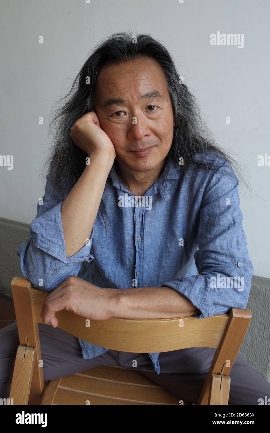 Portrait of Yang Lian 12/09/2020 ©Basso CANNARSA/Opale Stock Photo - Alamy