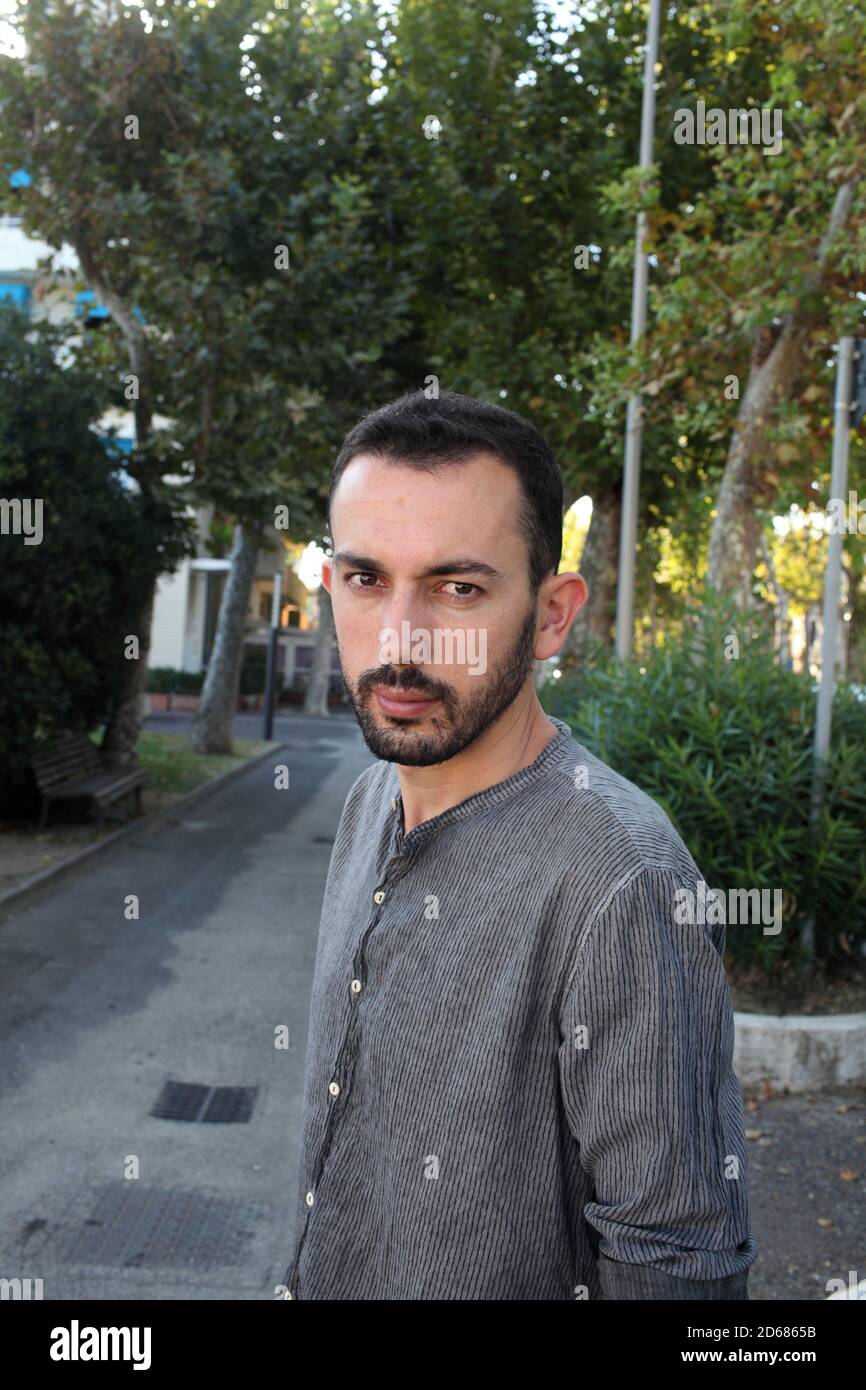 Portrait of Elvis Malaj 29/08/2020 ©Basso CANNARSA/Opale Stock Photo ...